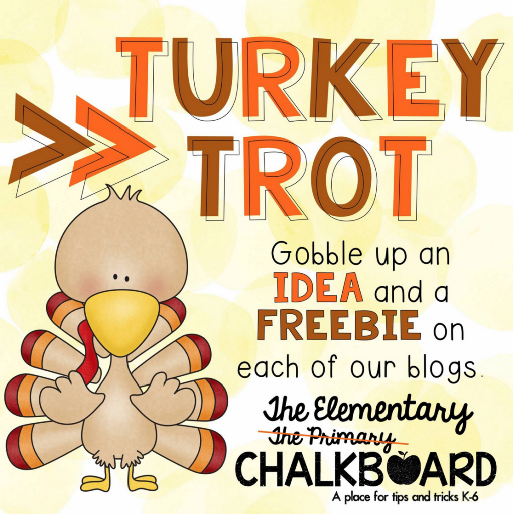 Turkey Trot Ideas and Freebies HOP - Whimsy Workshop Teaching
