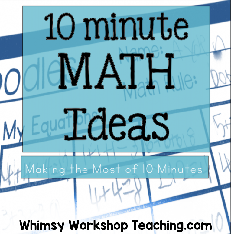 Math Board: Daily Practice - Whimsy Workshop Teaching