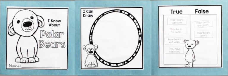 Animal Writing Flap Books - Whimsy Workshop Teaching