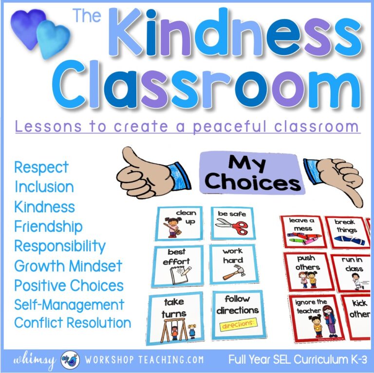 social-skills-kindness-classroom-emotional-learning-SEL-bundle.jeg ...